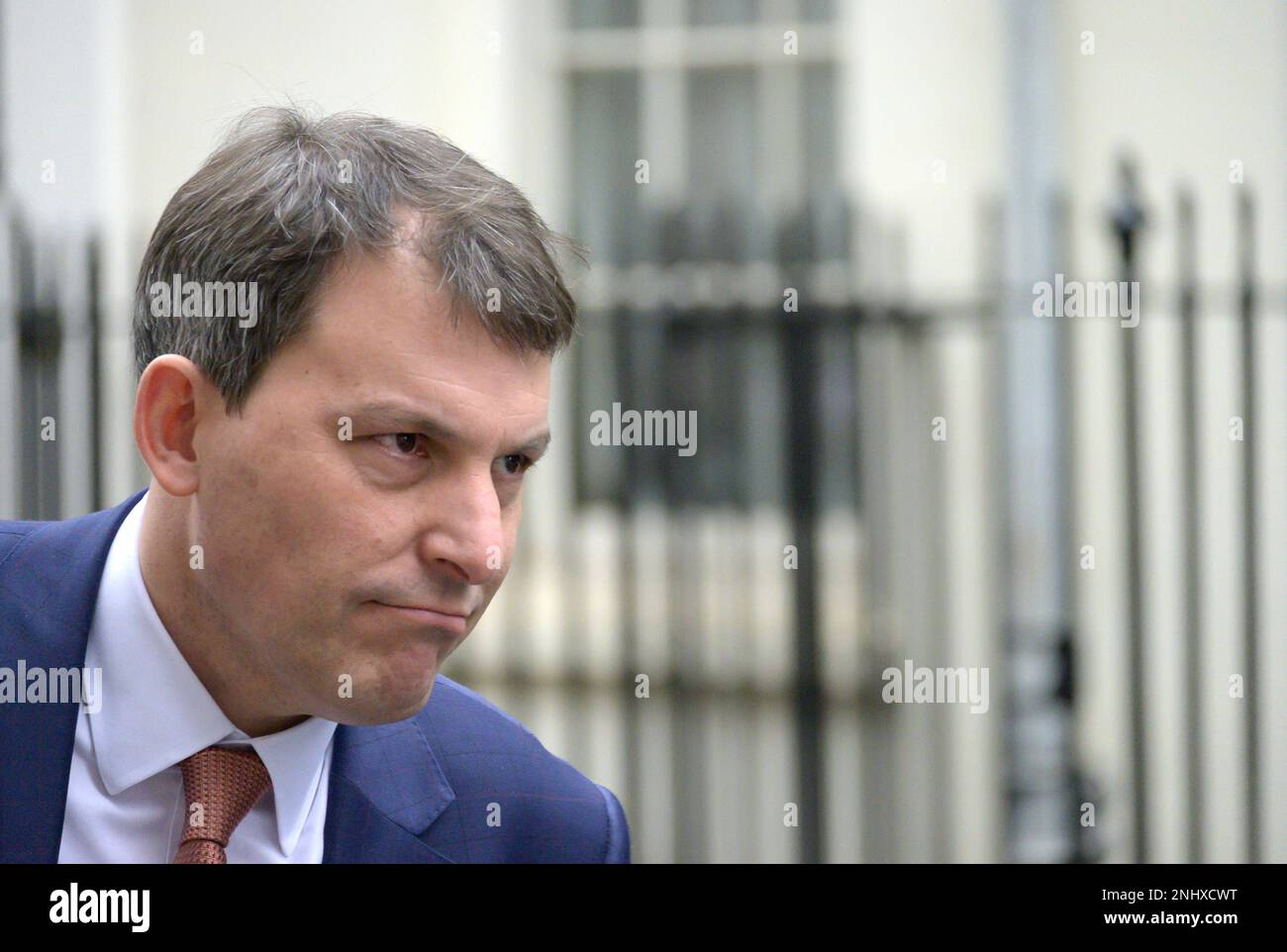 John Glen MP - Chief Secretary to the Treasury - leaving Downing Street ...