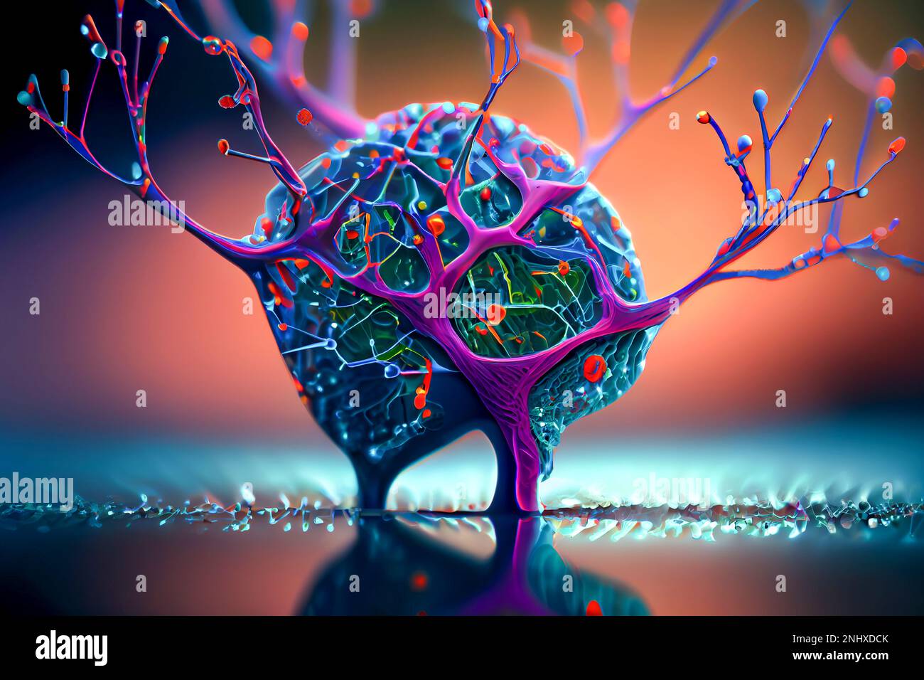 Generated by a neural network hi-res stock photography and images - Alamy