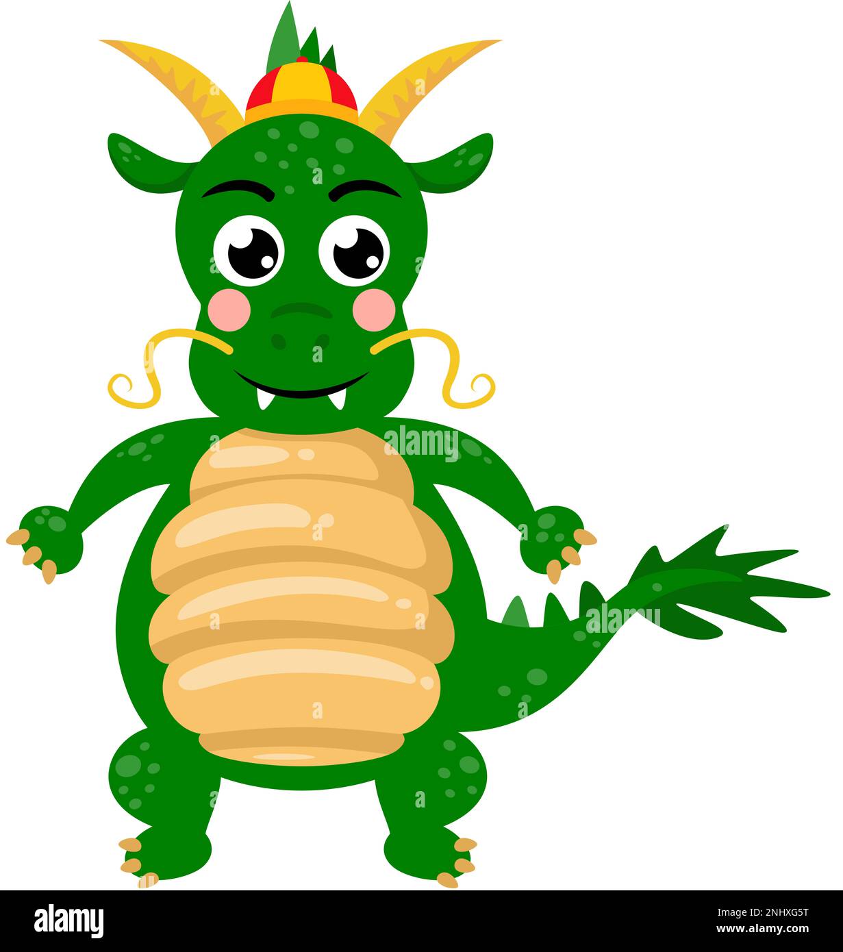 Cute chinese zodiac dragon Stock Photo - Alamy