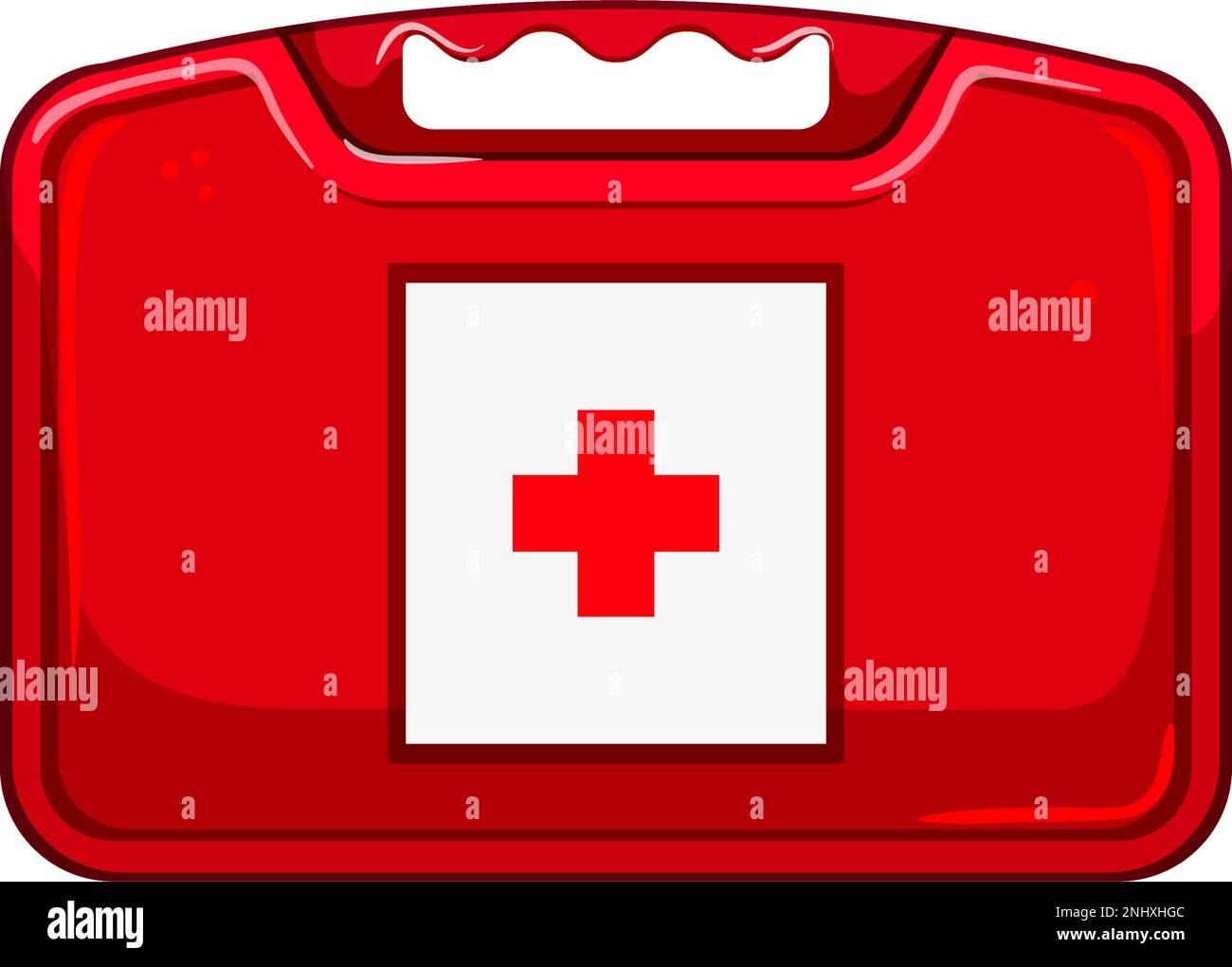 doctor first aid kit cartoon vector illustration Stock Vector Image ...
