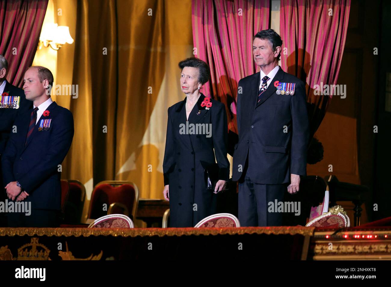Britain's Princess Anne and her husband Timothy Laurence attend the ...