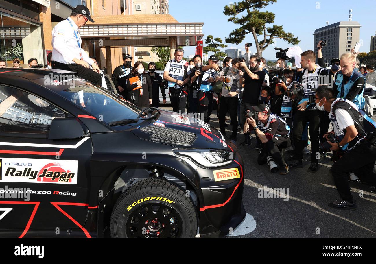 GR Yaris Rally 2 of Toyota is unveiled to the world for the first time ...