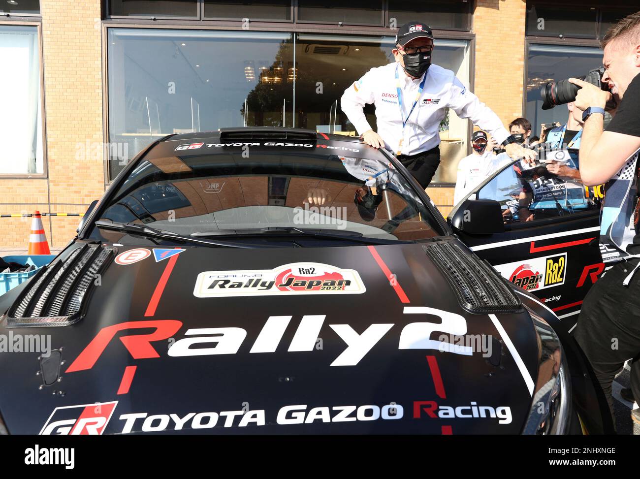 GR Yaris Rally 2 of Toyota is unveiled to the world for the first time ...