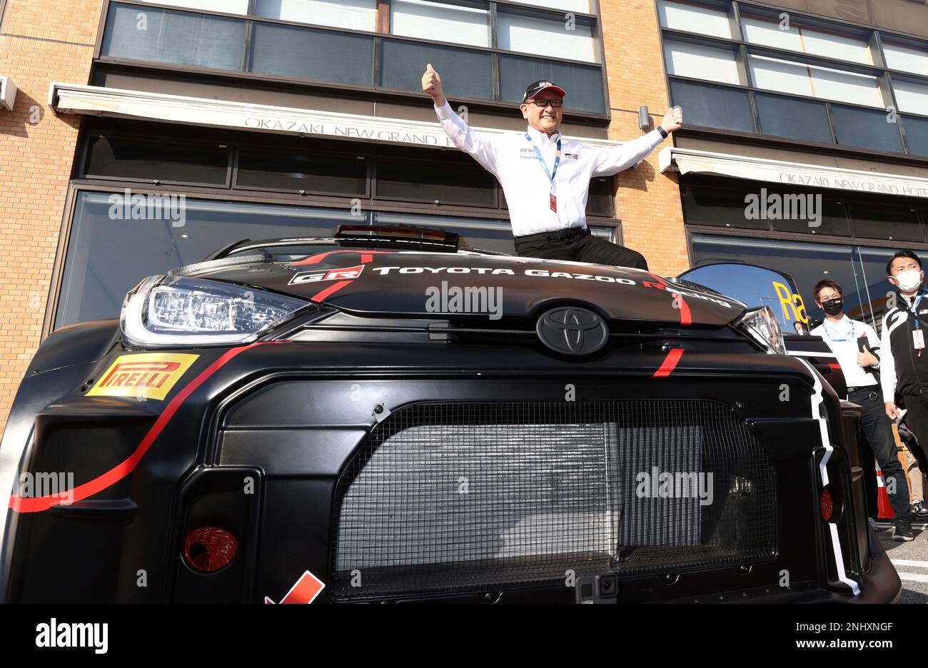 GR Yaris Rally 2 of Toyota is unveiled to the world for the first time ...