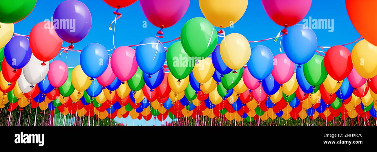 Colorful, vibrant, and fun-filled image featuring an assortment of ...