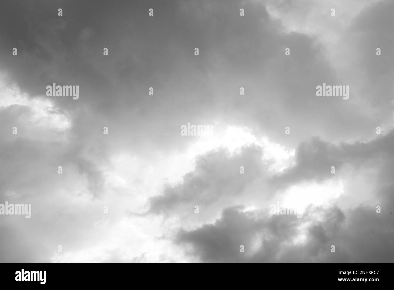 Heavy grey clouds Black and White Stock Photos & Images - Alamy