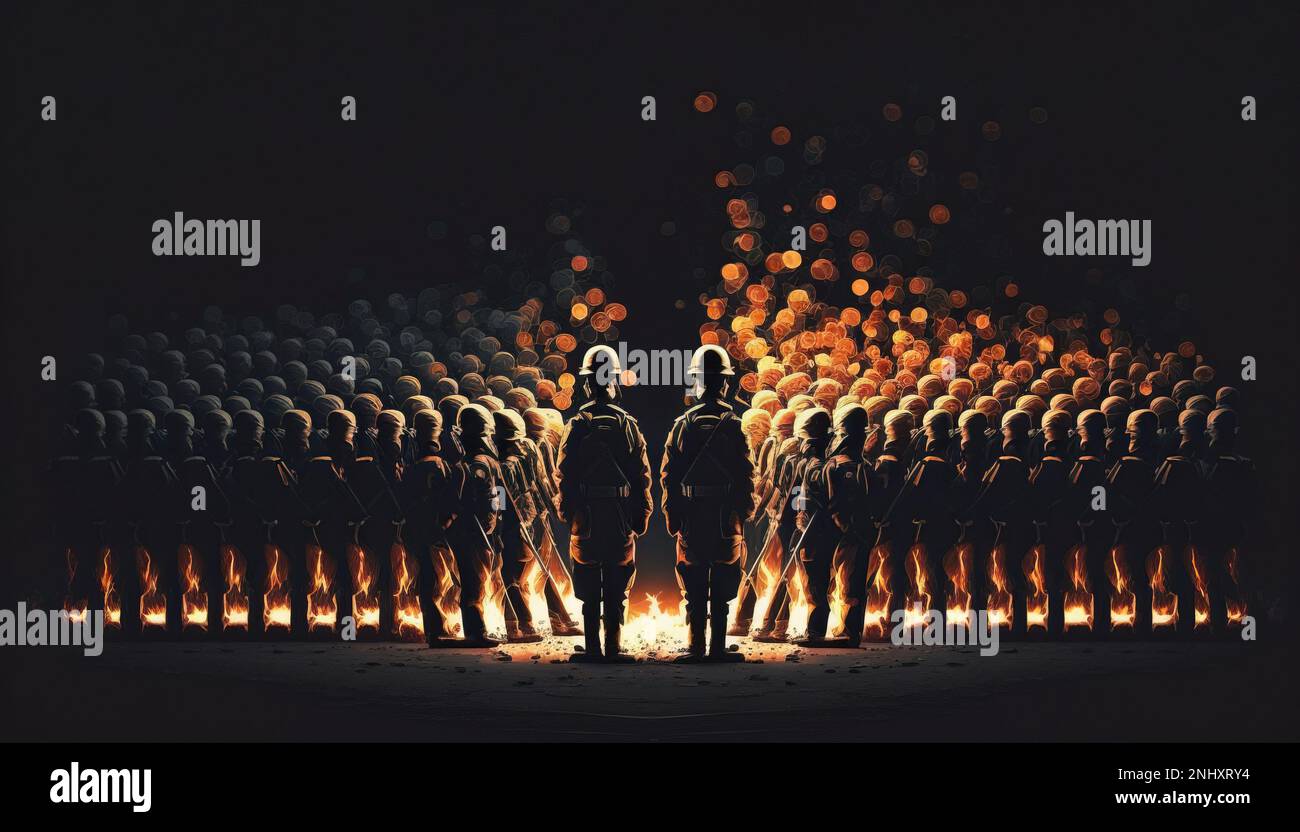 Crowd marching in a row army soldier army military uniform hi-res stock ...