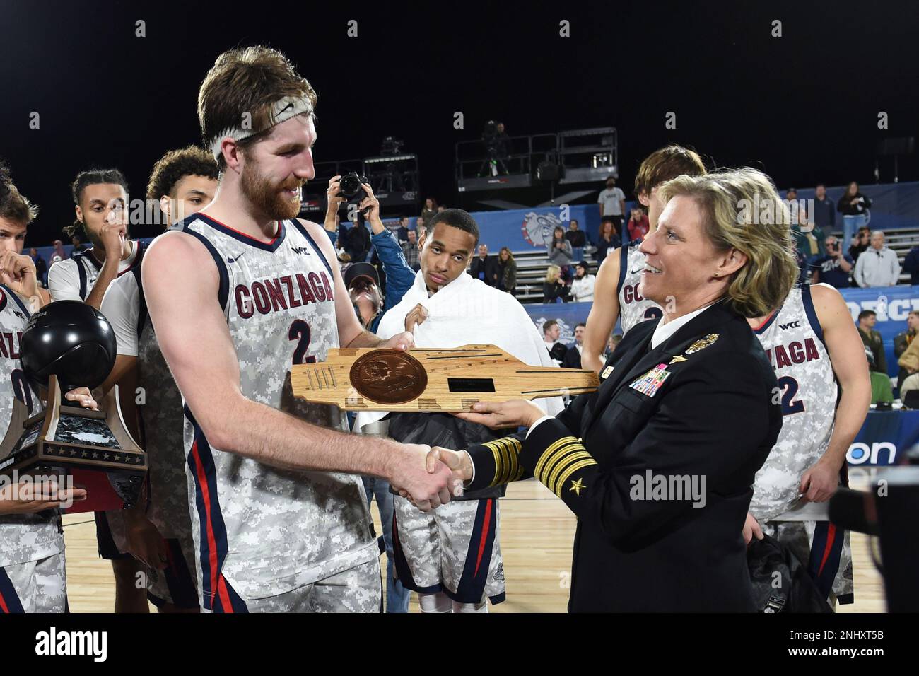 SAN DIEGO, CA - NOVEMBER 11: Gonzaga Bulldogs forward Drew Timme (2 ...