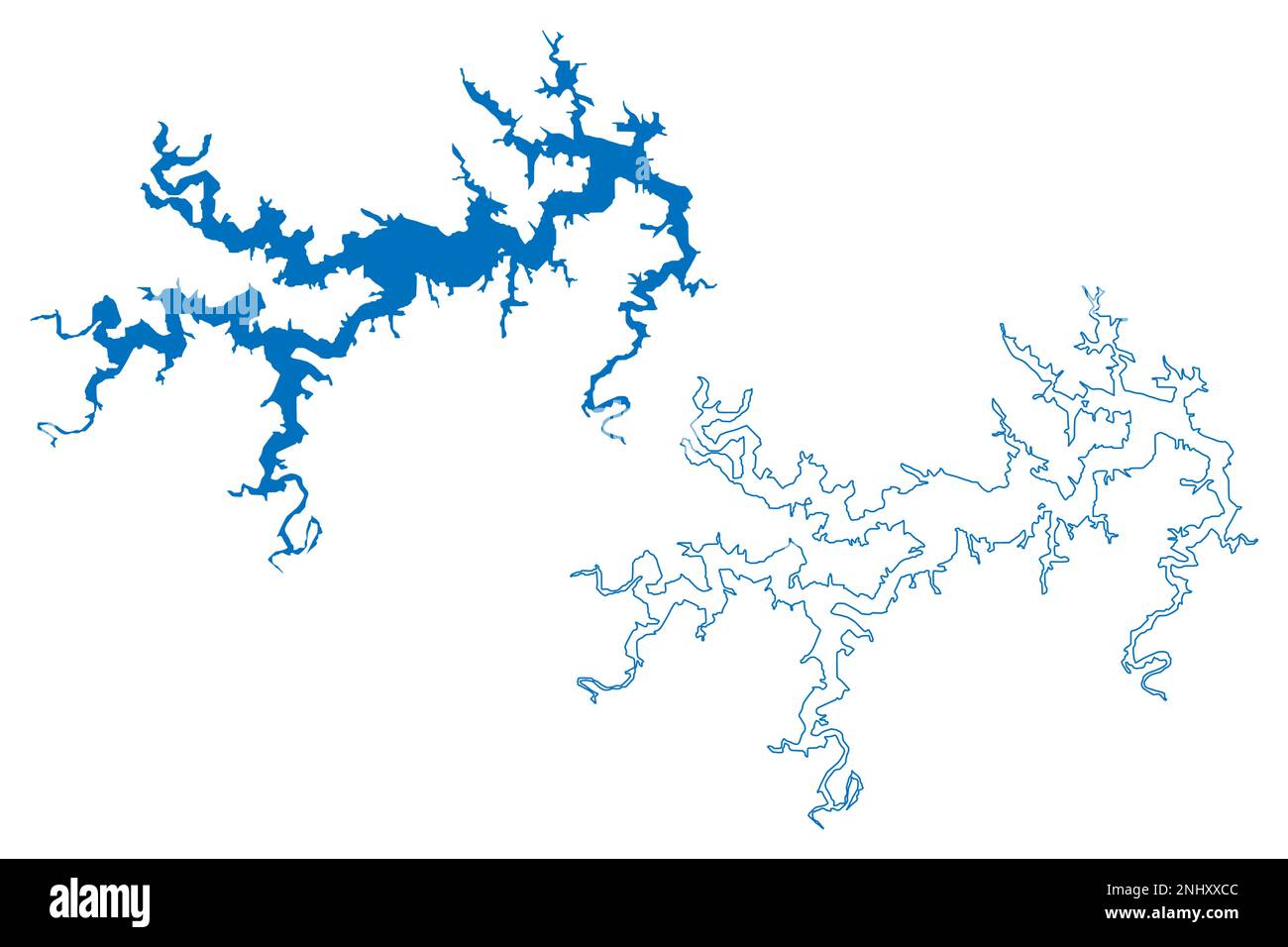 Clarence map Stock Vector Images - Alamy
