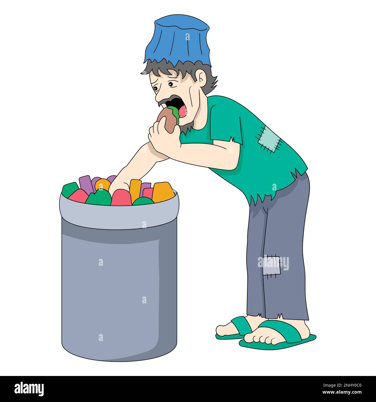 Poor Person Clip Art