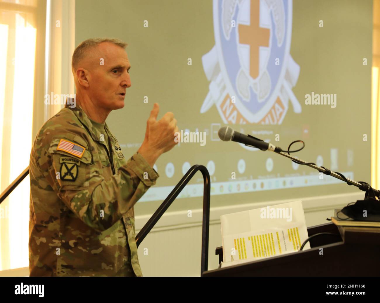 Brig. Gen. Edward H. Bailey, commanding general of Regional Health ...