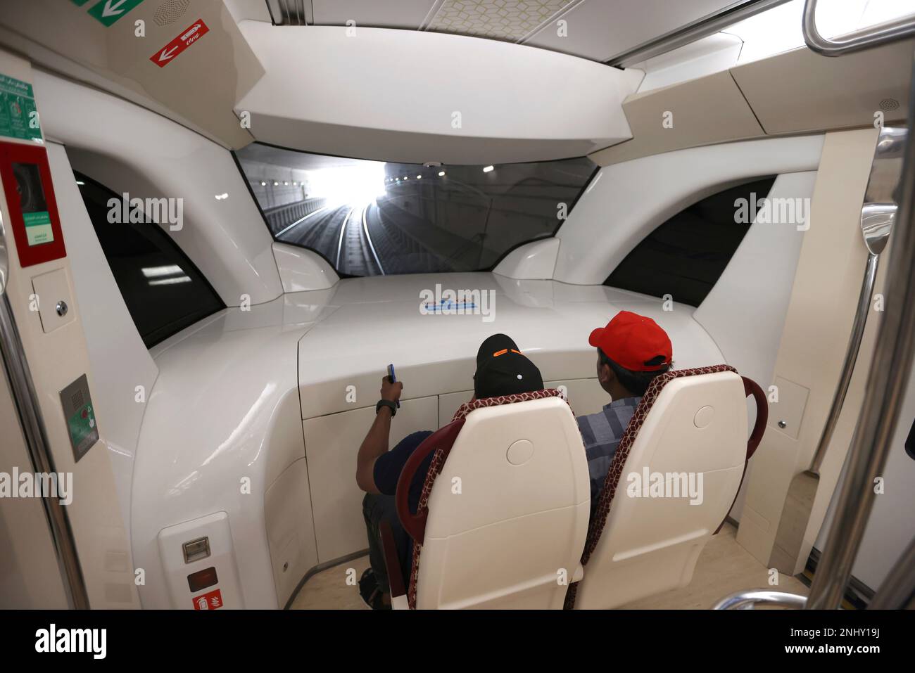 Doha Metro, which is the first underground in Qatar and which was built ...