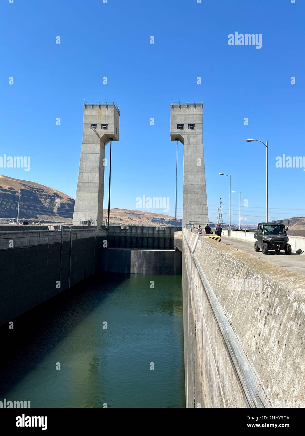 John Day Lock & Dam is located 216 miles upriver from the mouth of the ...