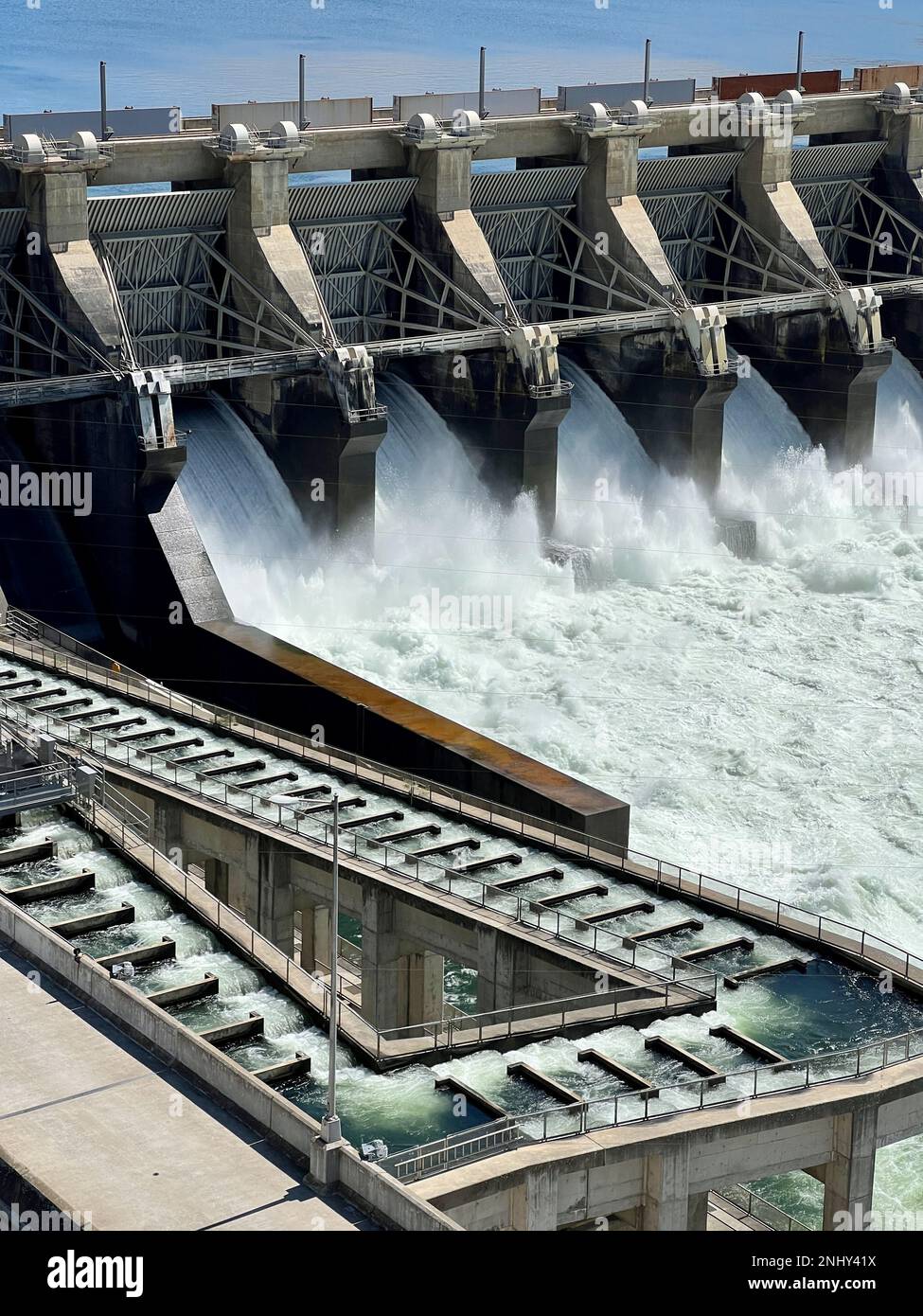 John Day Lock & Dam is located 216 miles upriver from the mouth of the ...