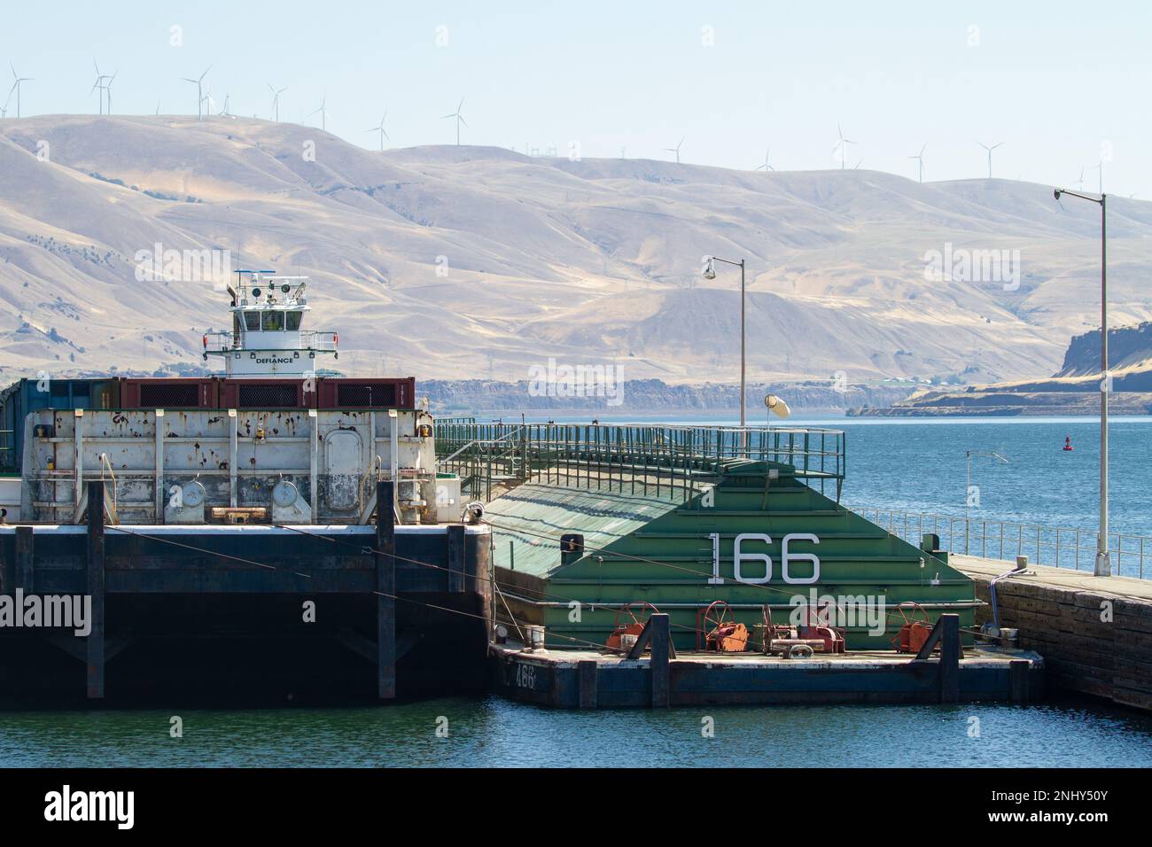 John Day Lock & Dam is located 216 miles upriver from the mouth of the ...