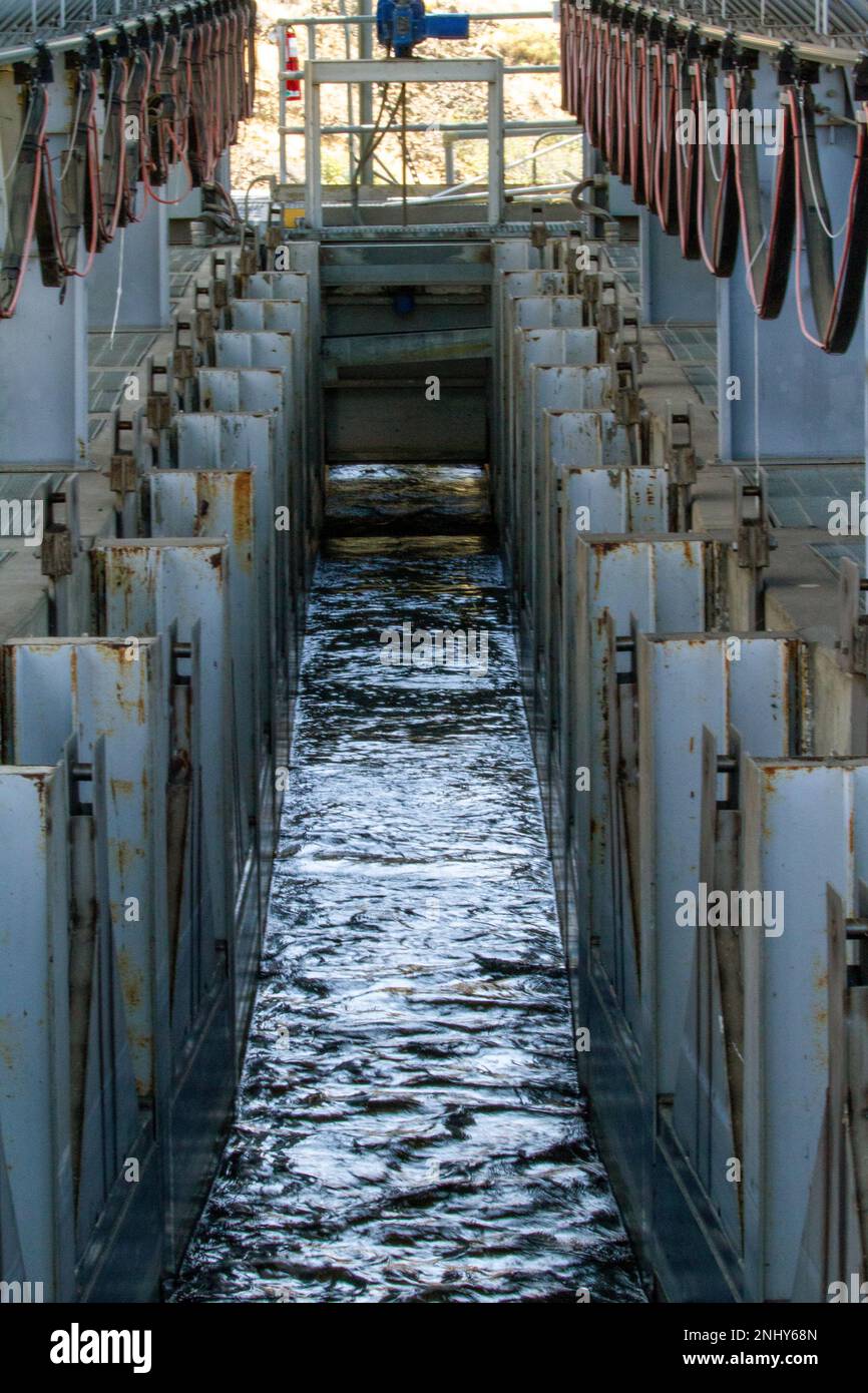 John Day Lock & Dam is located 216 miles upriver from the mouth of the ...