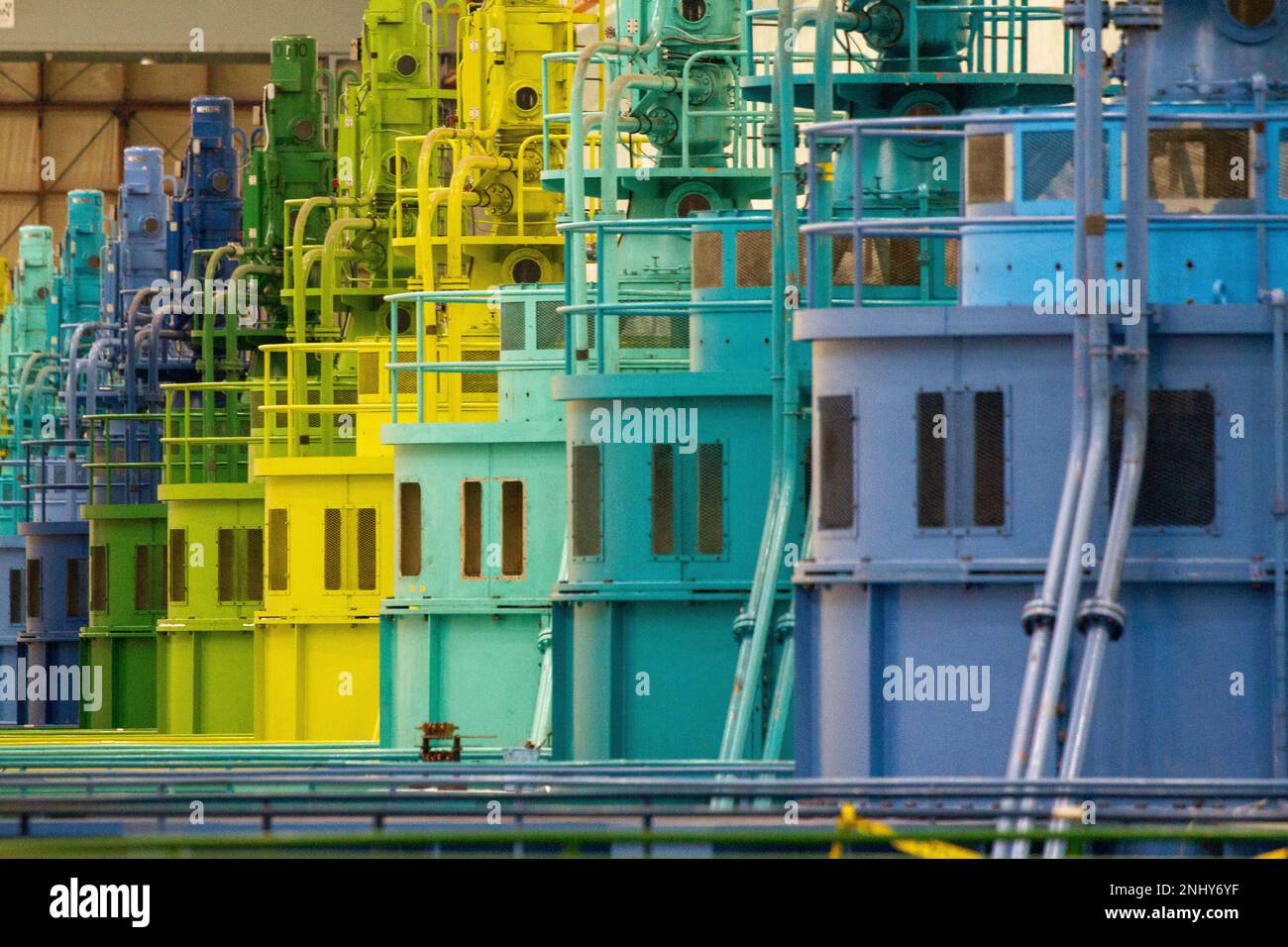 John Day Lock & Dam is located 216 miles upriver from the mouth of the ...