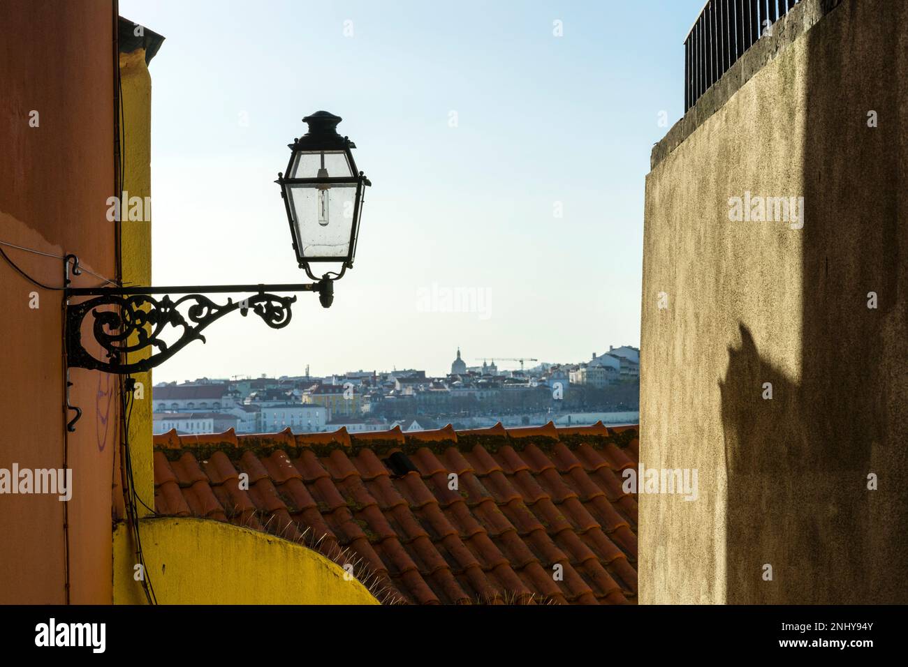 Lisbon cityscape view hi-res stock photography and images - Alamy