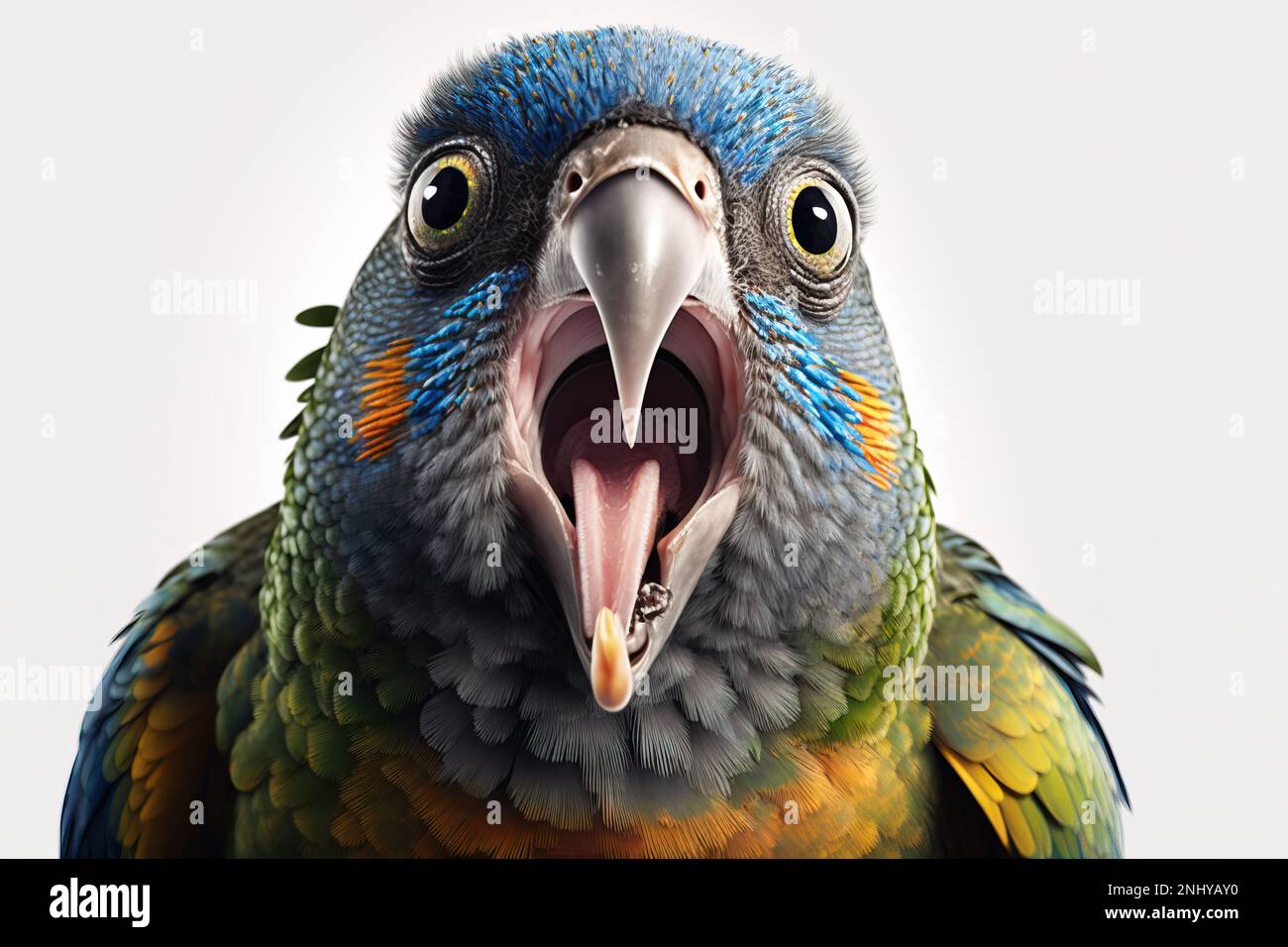 Close up photo of a parakeet hi-res stock photography and images - Alamy