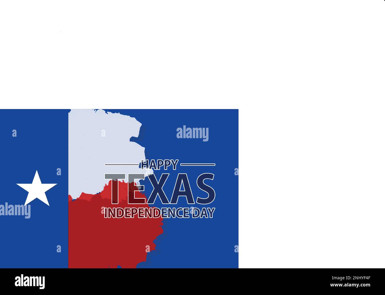 Texas Independence Day,Patriotic sign and elements.modern background ...