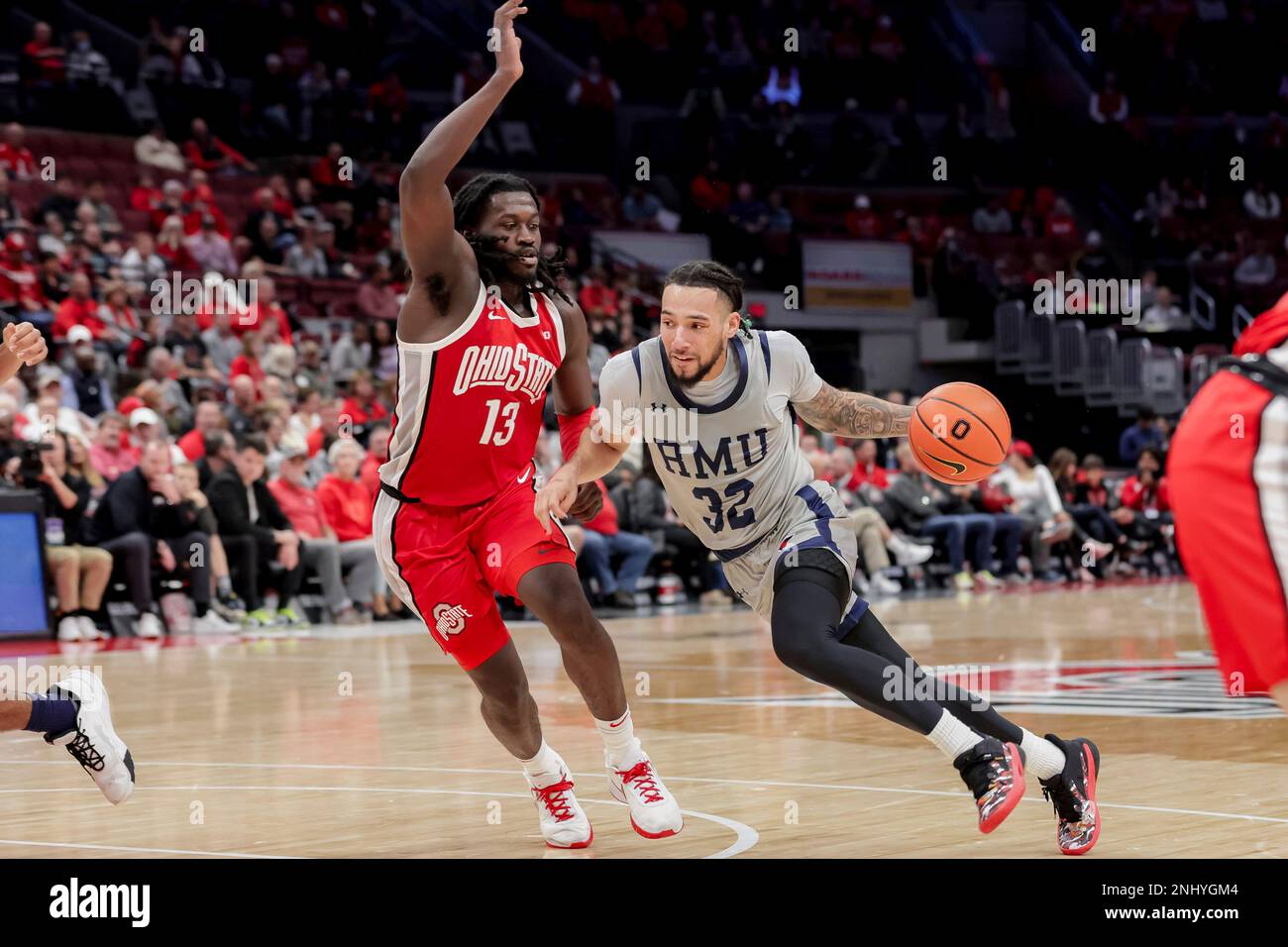 November 7, 2022, Columbus, Ohio, U.S: Robert Morris Colonials guard ...
