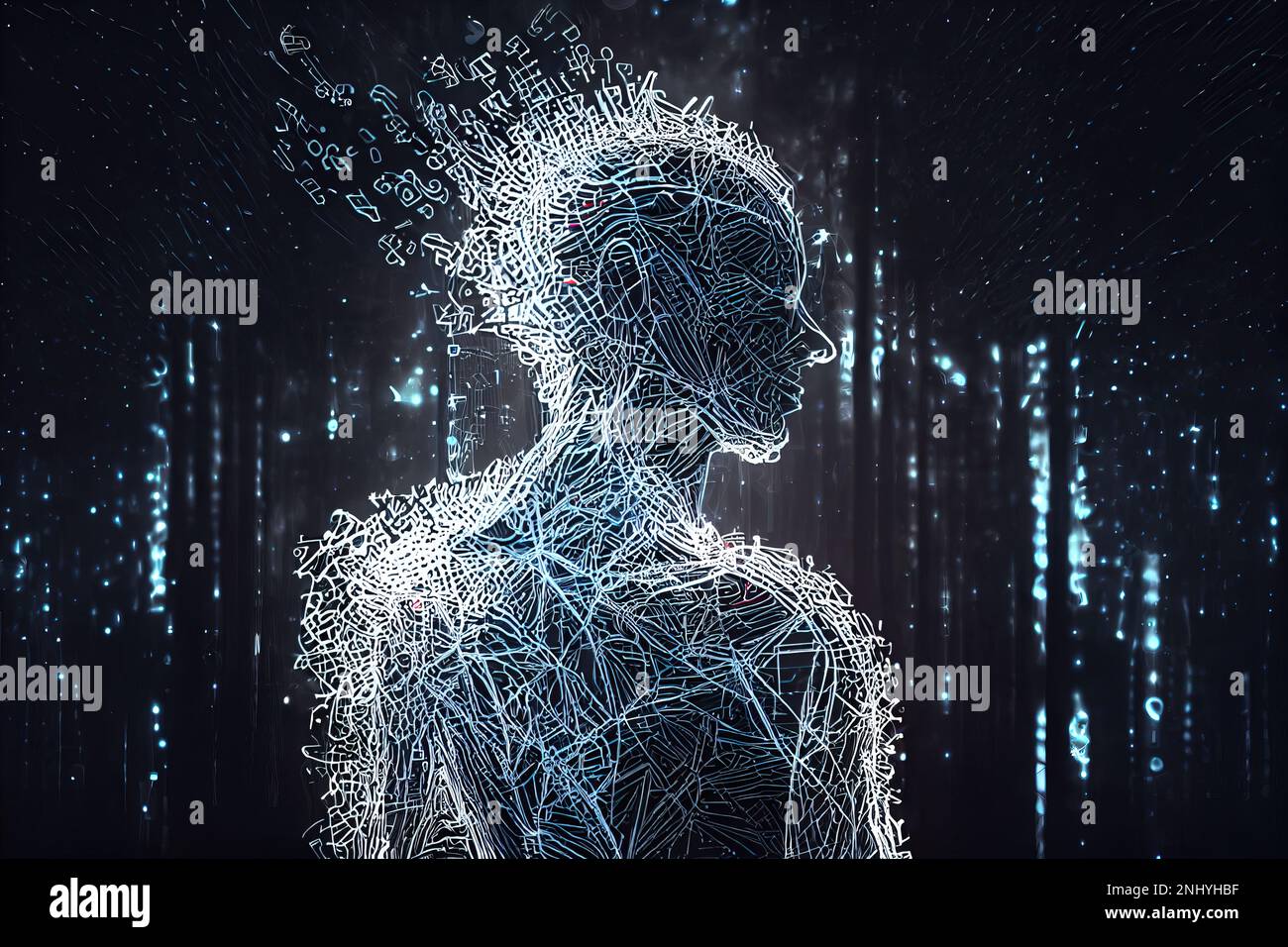 Biomechanical brain hi-res stock photography and images - Alamy