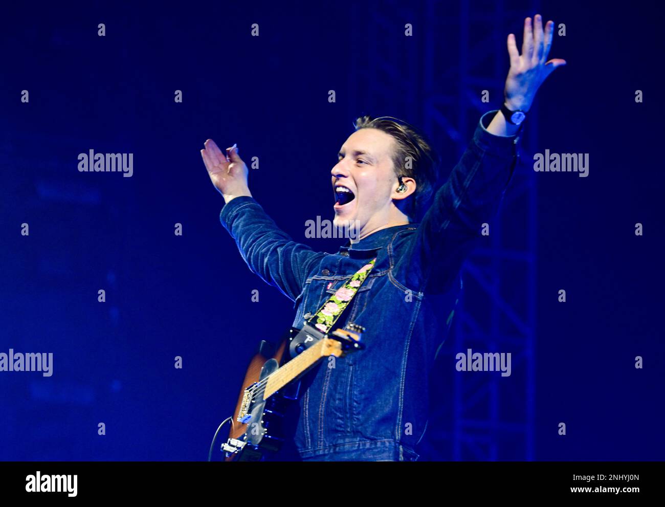 Prague, Czech Republic. 21st Feb, 2023. British singer George Ezra ...
