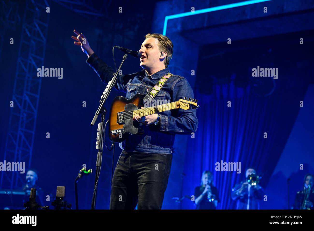 Prague, Czech Republic. 21st Feb, 2023. British singer George Ezra ...