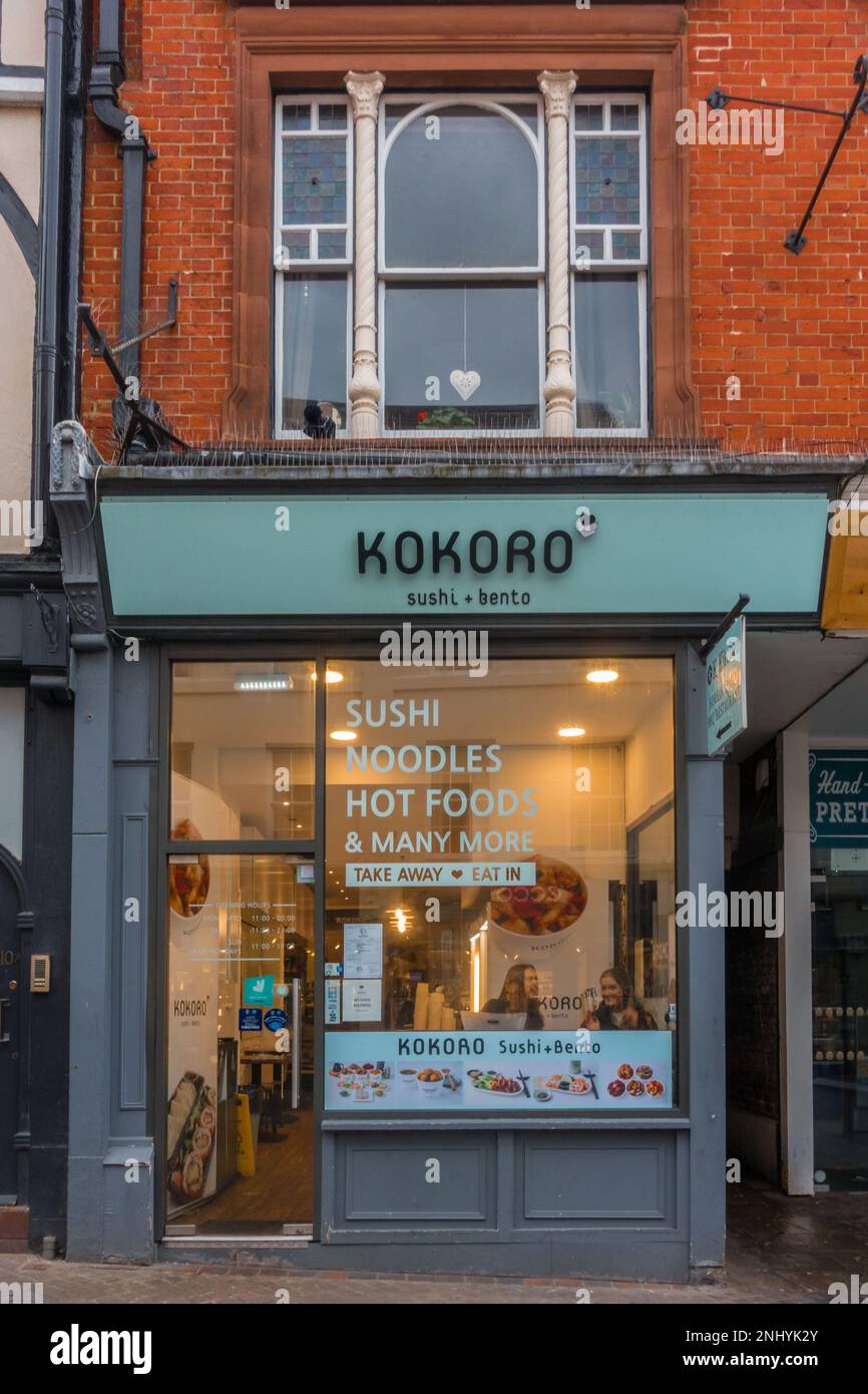 The front of the Kokoro South Korean restaurant on Peascod Street in ...