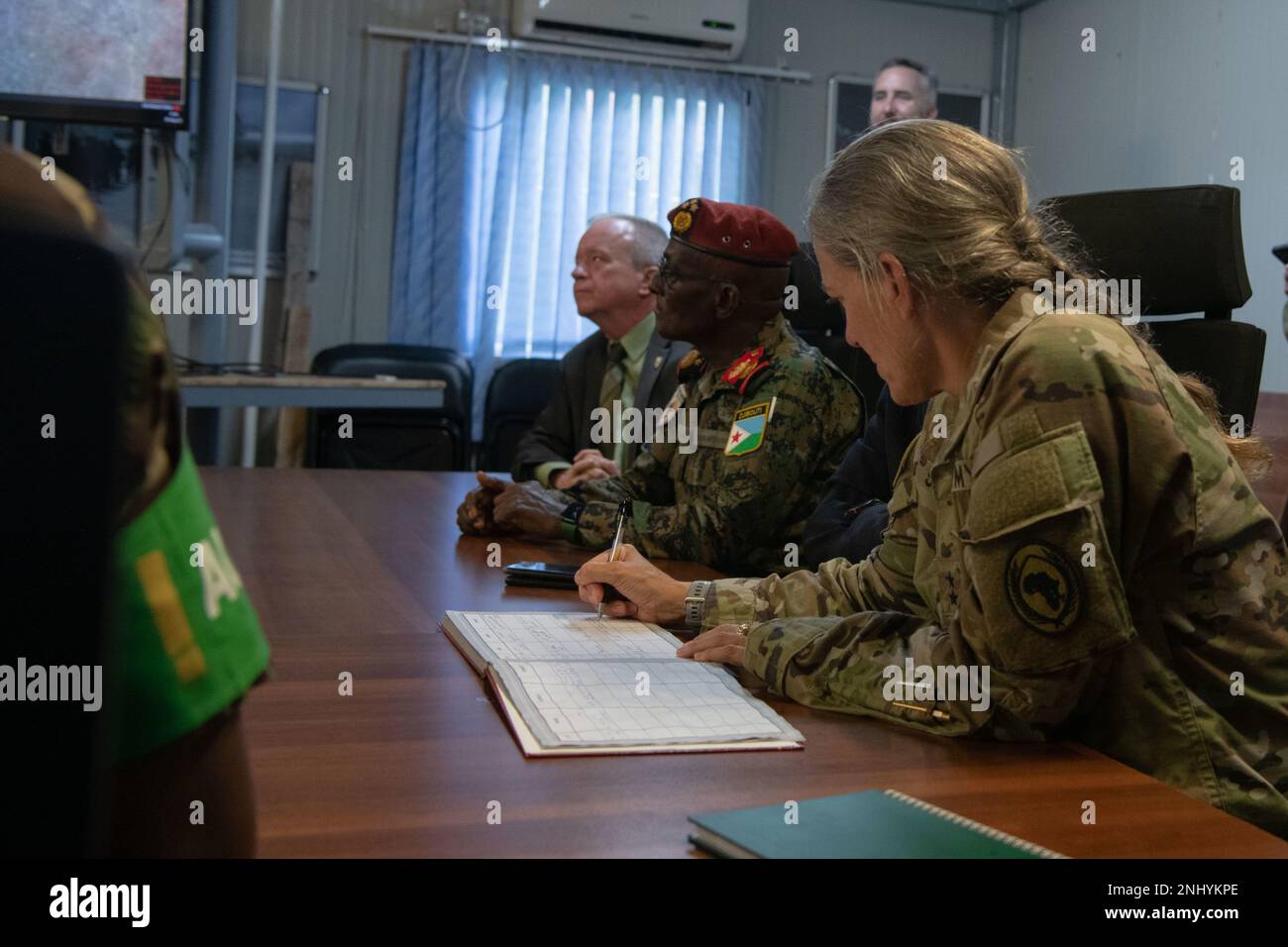 U.S. Army Maj. Gen. Jami Shawley, commanding general of the Combined ...