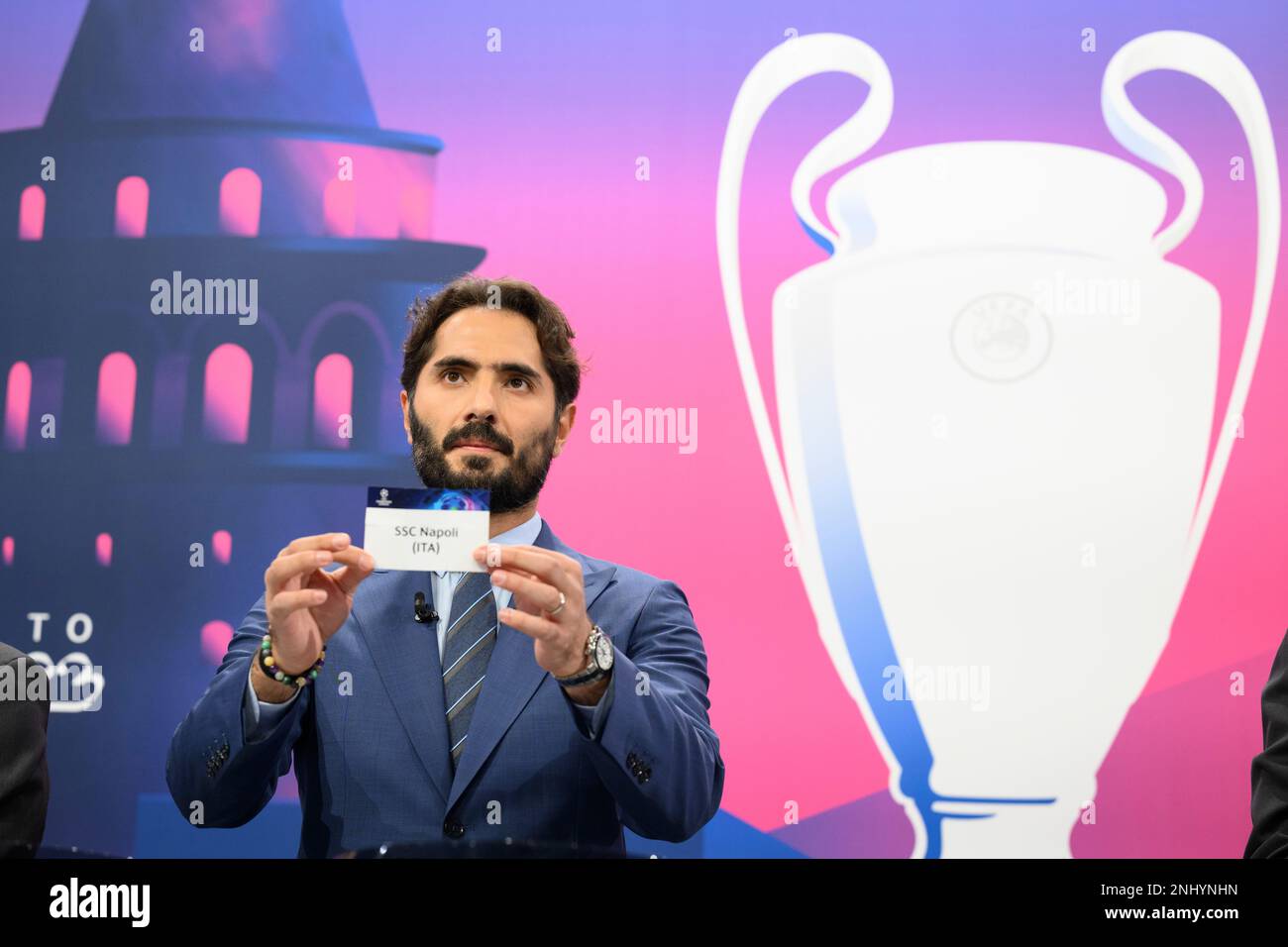 Turkish soccer player and ambassador for the UEFA Champions League ...