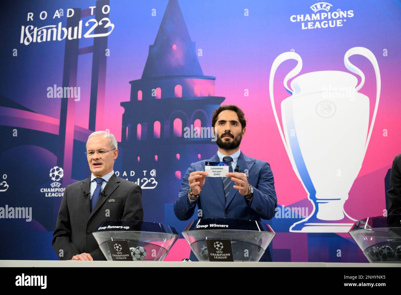 Turkish soccer player and ambassador for the UEFA Champions League ...