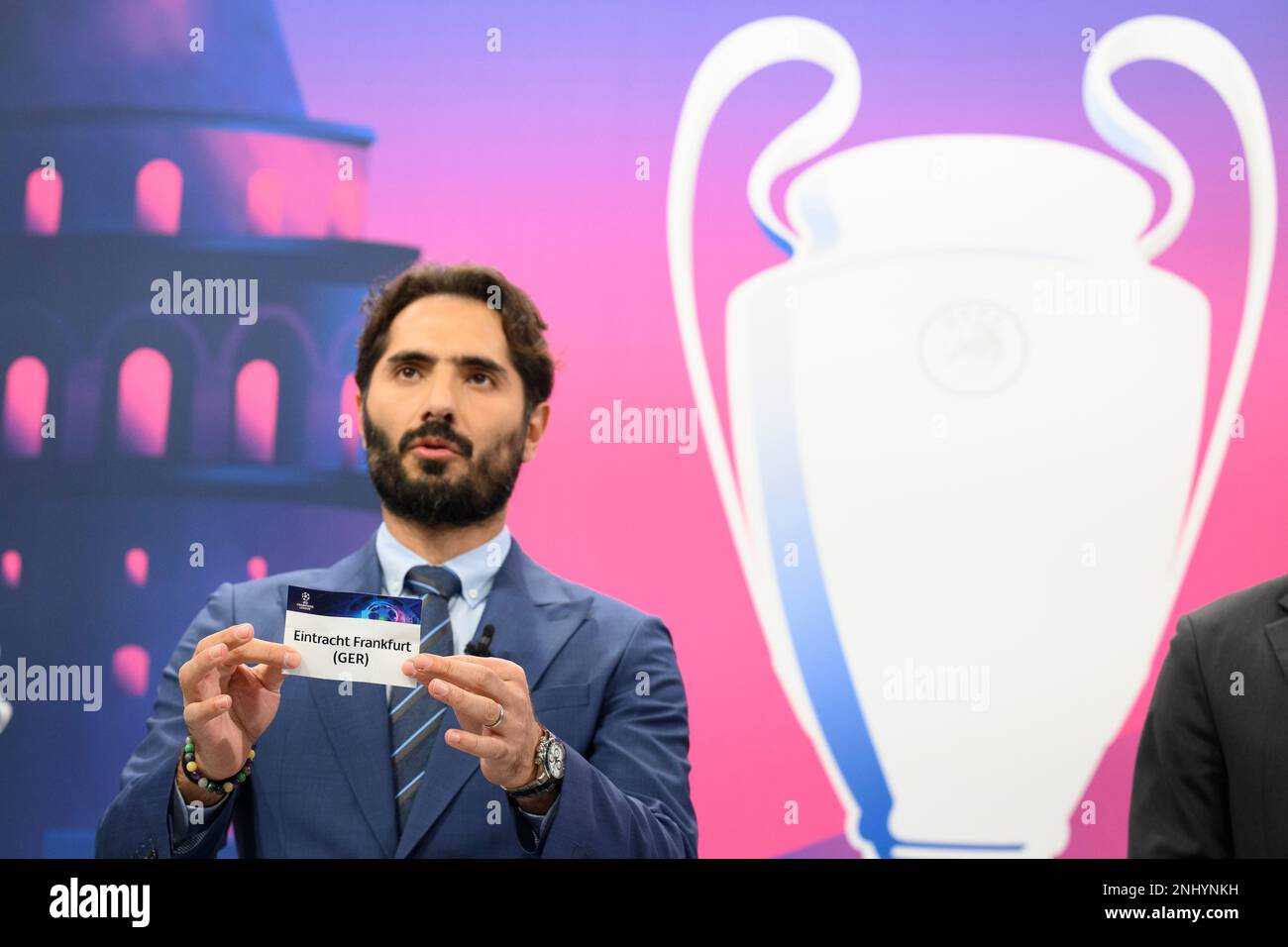 Turkish soccer player and ambassador for the UEFA Champions League ...