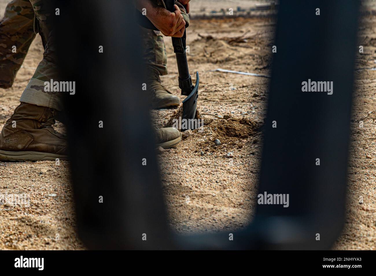 A Soldier with 2nd Armored Brigade Combat Team, 1st Infantry Division ...
