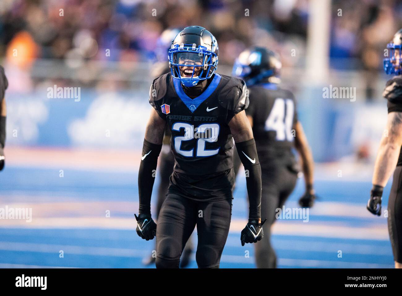 BOISE, ID - NOVEMBER 5: Boise State Broncos cornerback Tyric LeBeauf ...