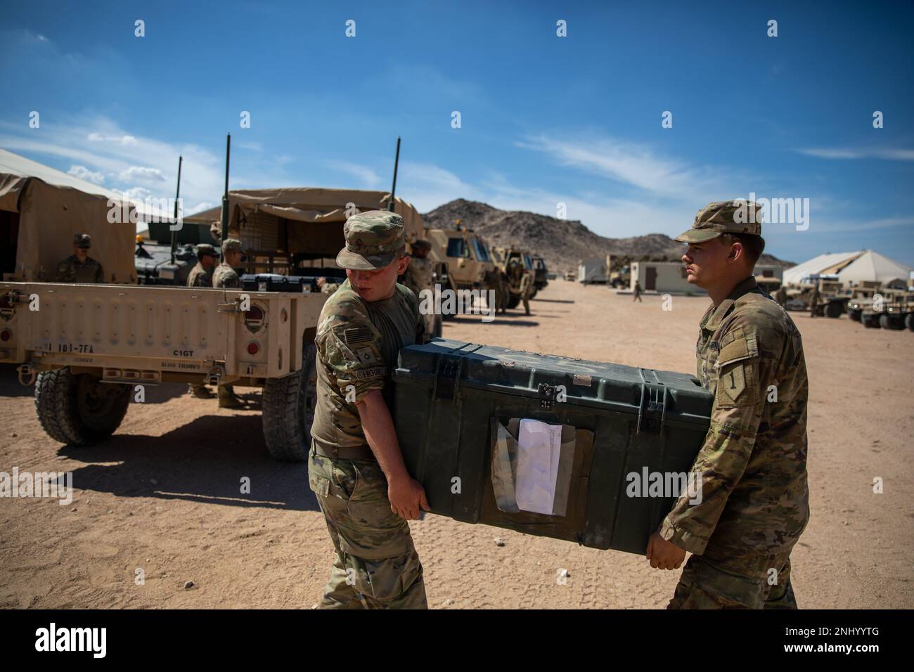 Soldiers assigned to the 2nd Armored Brigade Combat Team, 1st Infantry ...