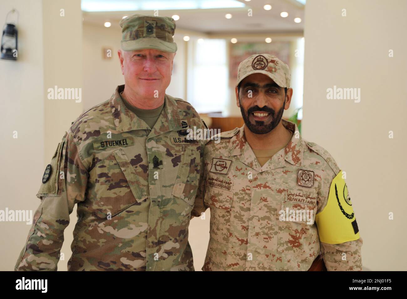 Task Force Spartan and 35th Infantry Division Command Sgt. Maj. Steven ...