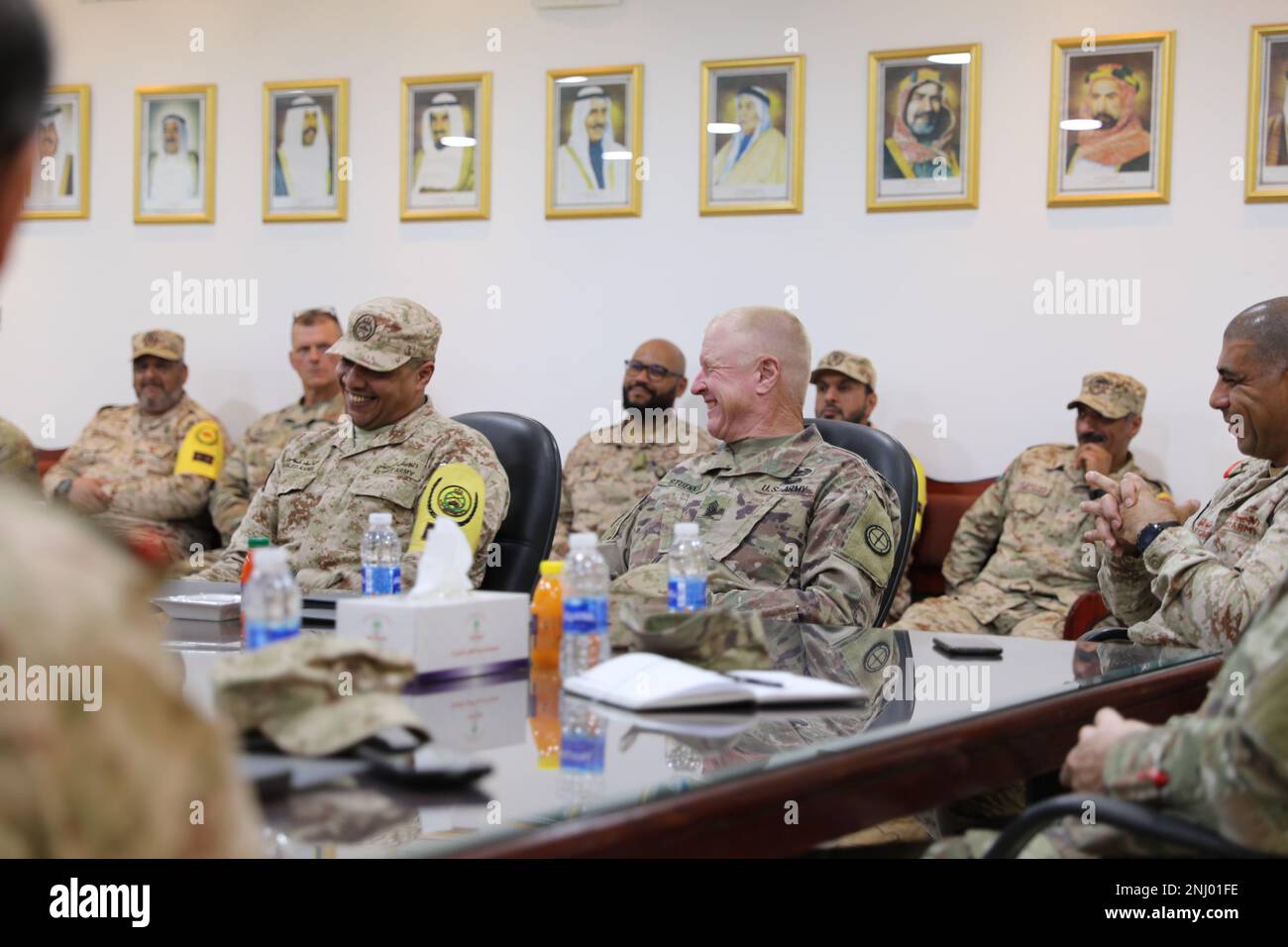 Task Force Spartan and 35th Infantry Division Command Sgt. Maj. Steven ...