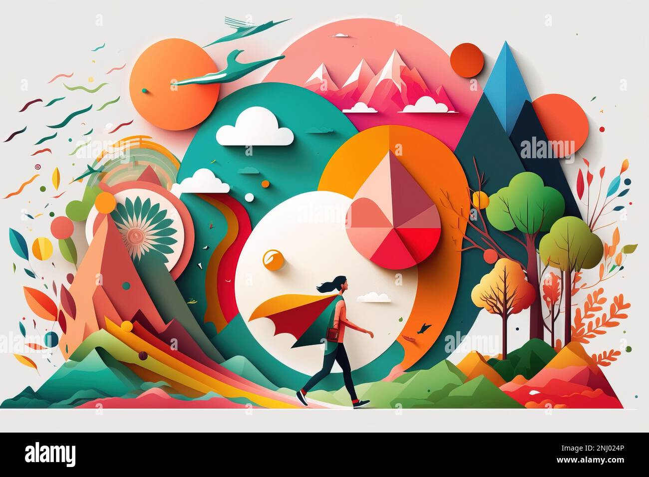 Person falling over cartoon hi-res stock photography and images - Alamy