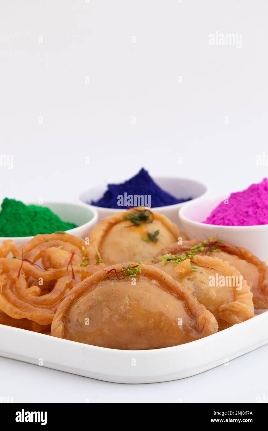 Gujia Also Called Gujiya, Pirukiya, Pirukia, Pedakiya, Karanji, Basundi ...