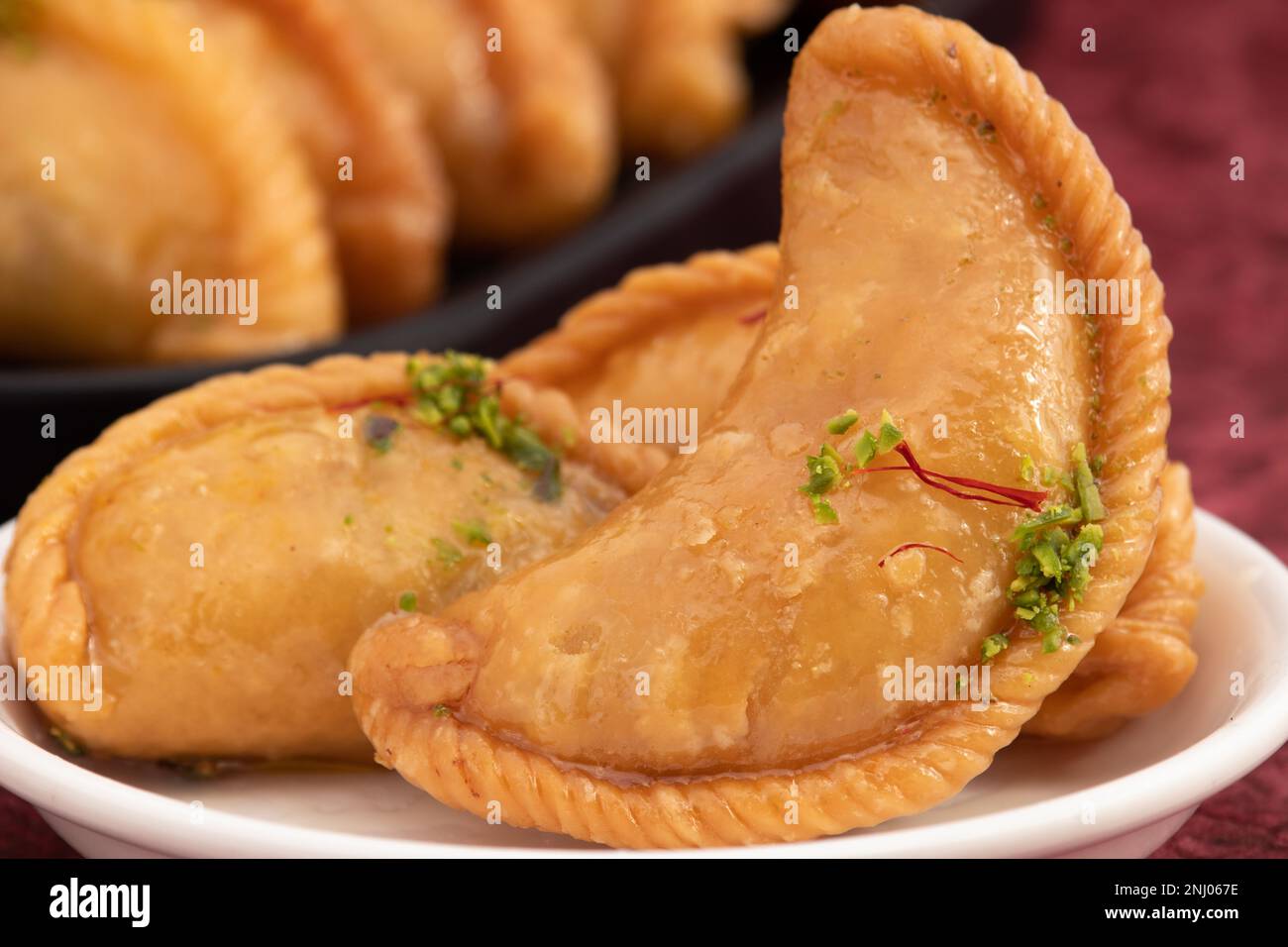 Gujia Also Called Gujiya, Pirukiya, Pirukia, Pedakiya, Karanji, Basundi ...