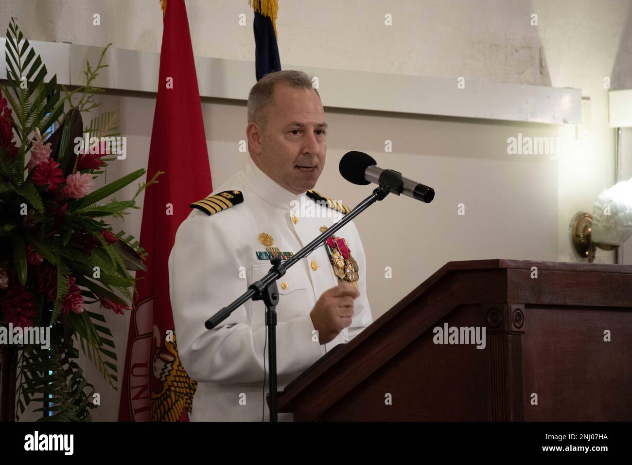ASAN, Guam (Aug. 4, 2022) – Capt. Tim Liberatore, Naval Facilities ...