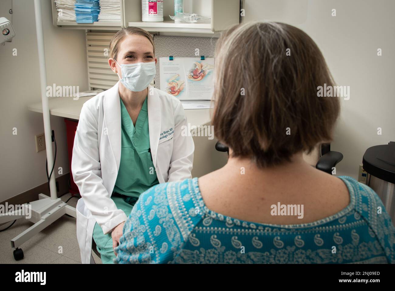 U.S. Army Lt. Col. (Dr.) Erica Hope, Gynecologic Oncology Division ...