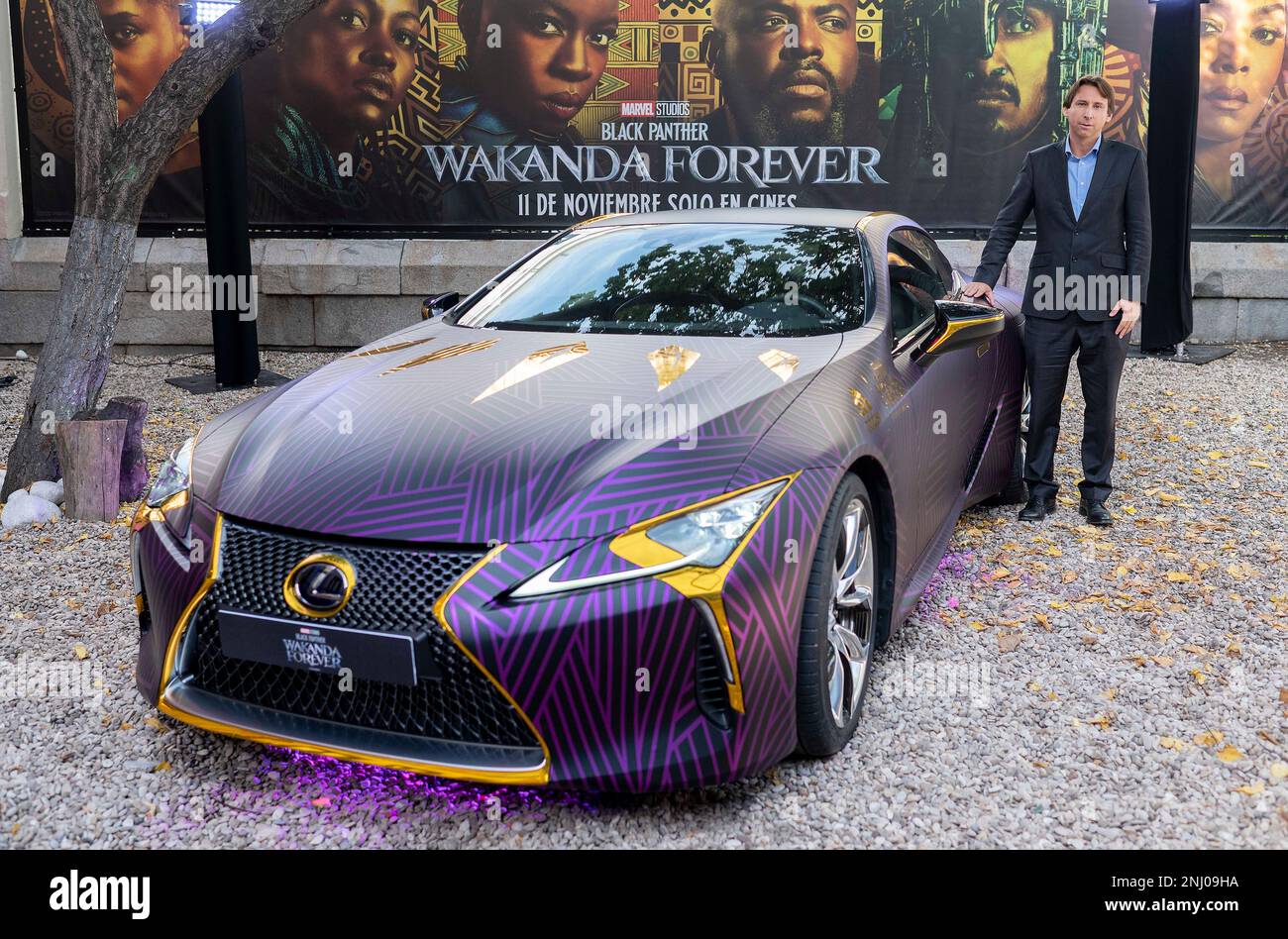 Lexus brand communications and marketing director Aurelio Garcia poses ...