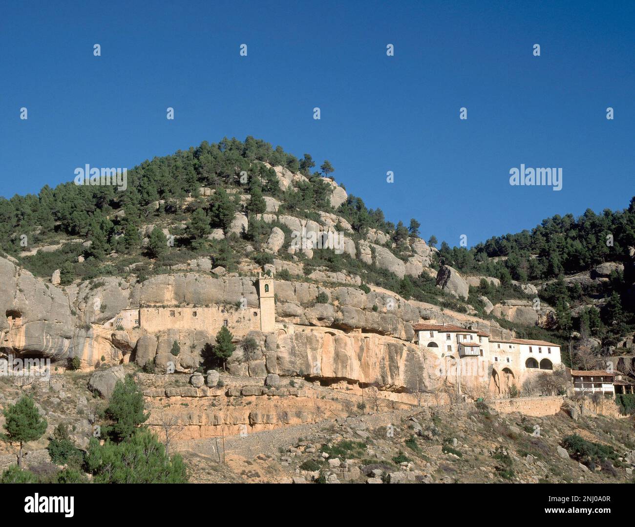 SANTUARIO DE LA VIRGEN DE LA PALMA INCRUSTADO EN LA ROCA. Location ...