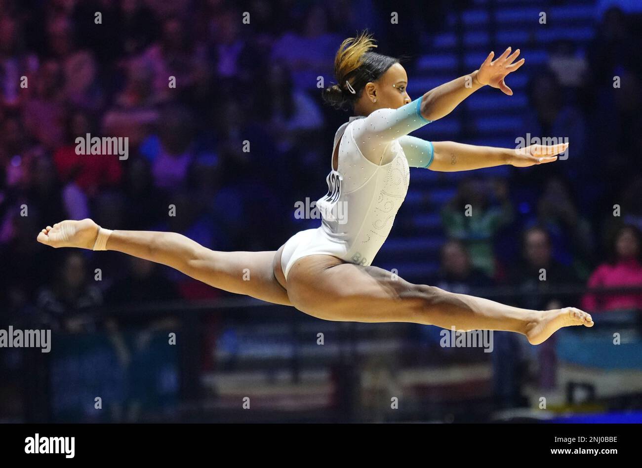 ANDRADE Rebeca of Brazil performs Floor Exercise at the WOMEN'S ALL ...