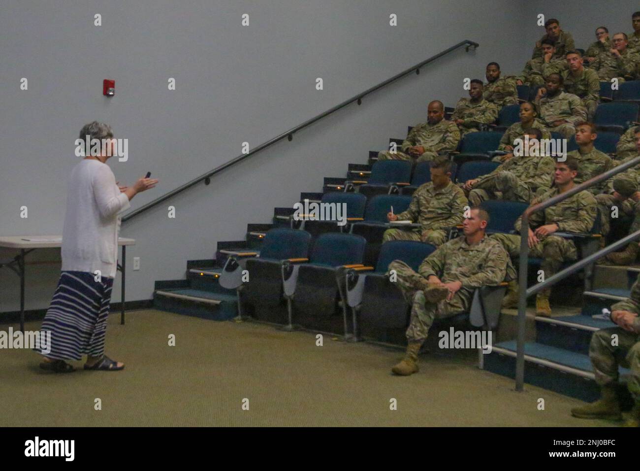 Darlene Pearson, a financial readiness counselor with the Army ...