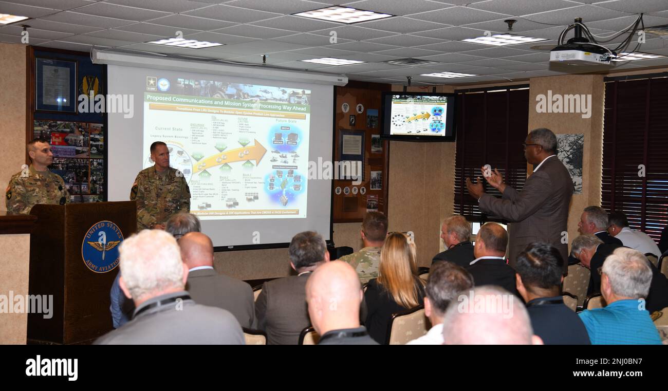 Aviation industry representatives dialogue with Army subject matter ...