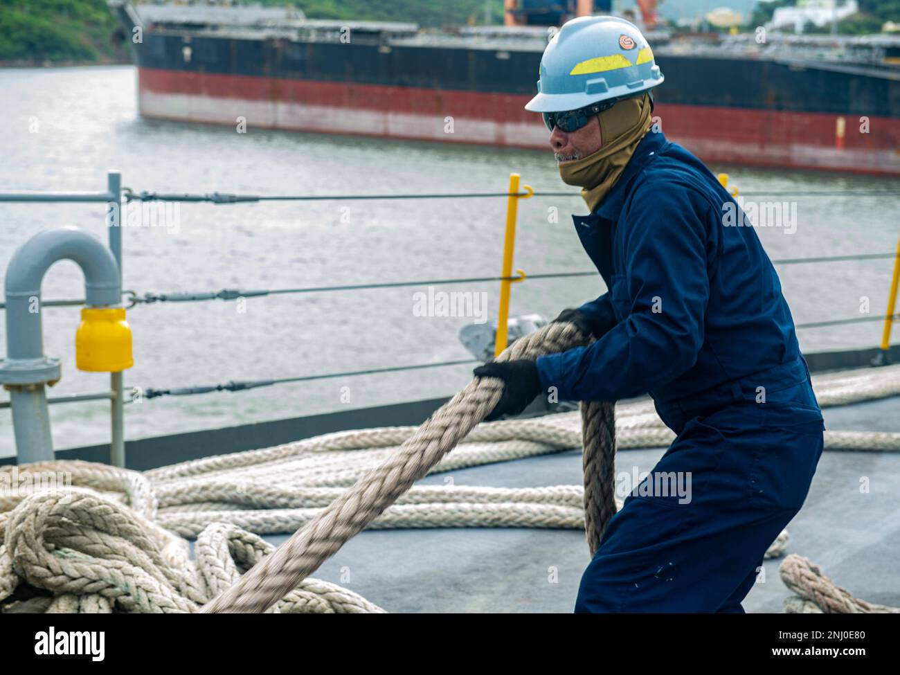 VISAKHAPATNAM, India (Aug. 4, 2022) – Military Sealift Command civil ...