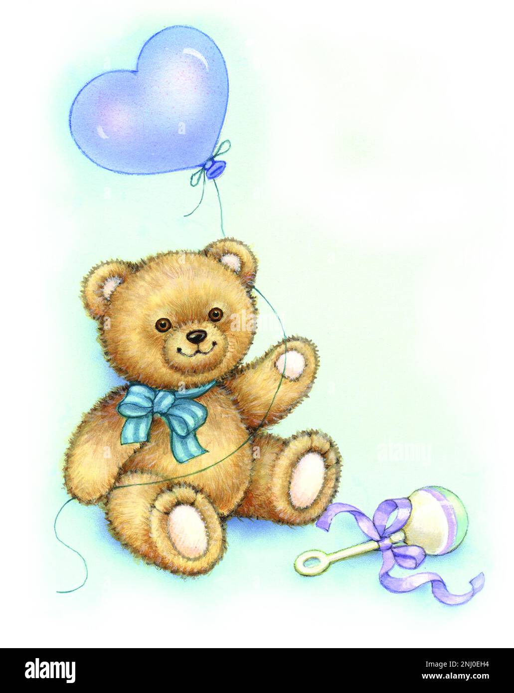 Baby boy balloon Cut Out Stock Images & Pictures - Alamy